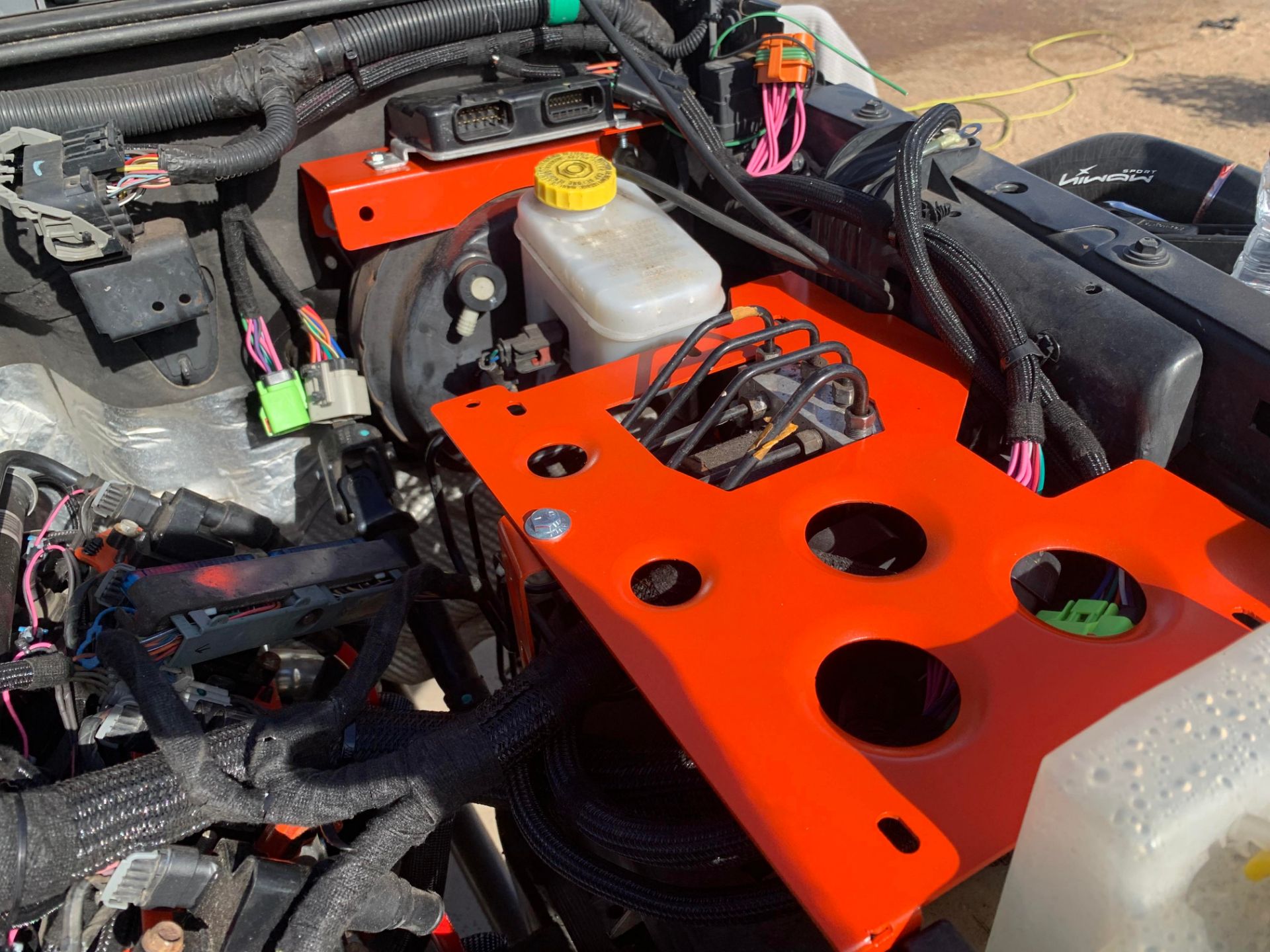 DragTek Performance:: Hemi Swaps :: LS Swaps :: V8. JK LS ECU MOUNT TRAY